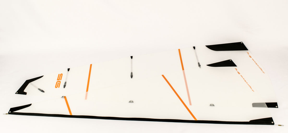 "B" Sail Set (75 Micron Mylar) / DragonFlite 95 – Dragon Sailing North ...